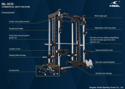Cina Moderno stile multifunzionale allenatore Power Cage per 1408*2121*2290 attrezzature di fitness in vendita