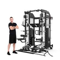 China Unisex Multi Functional Smith Gym Machine Your Ultimate Home Power Training Solution for sale