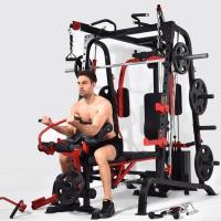 China Multi Functional Trainer With Smith Machine Squat Rack for Unisex Strength Training for sale