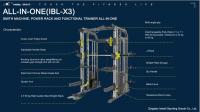 China Power Rack Power Functional Trainer Squat Rack for Modern Style Multi Function Rack for sale