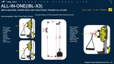 China Power Rack Power Functional Trainer Squat Rack for Modern Style Multi Function Rack for sale