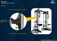 China Home Multi Functional Trainer with Strength Training Machine and Adjustable Squat Rack for sale