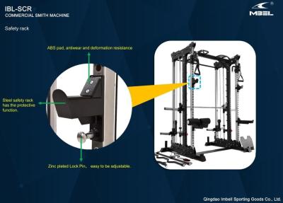 China Home Multi Functionele Trainer met Krachttrainingsmachine en Verstelbaar Squat Rack Te koop