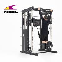 China Bodybuilding Multi Functional Pull Up Bar Smith Machine Squat Rack with Cable Pulley for sale