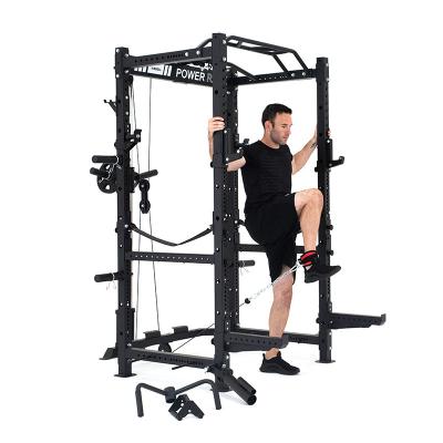 China Opvouwbare multifunctionele krachtrek voor bodybuilding- en fitnessapparatuur Te koop