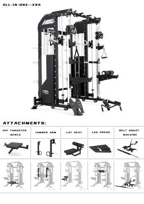 China Bodybuilding Funcional Trainer Máquina Multi Funcional Estação de ginástica Fitness Equipamento à venda
