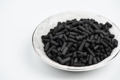 China Human Protection Coal Based Activated Carbon , 3.0mm KI+KOH Granulated Activated Carbon for sale