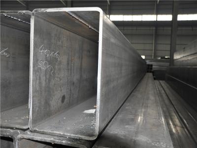 China A36 , A35 , ST37 , ST35 Rectangular High Pressure ERW Steel Tube / Large Diameter Steel Pipe ERW for sale