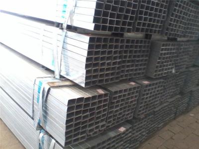 China Rectangular Carbon ERW Steel Tube SCH 40 / SCH 80 / SS400 10