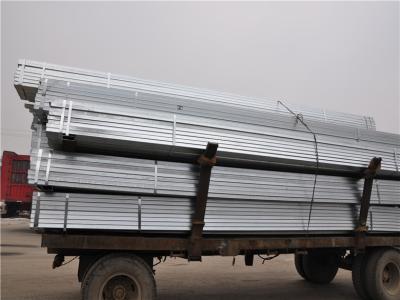 Cina 3 rettangolari hanno galvanizzato il tubo dell'acciaio dolce/tubo d'acciaio galvanizzato ST37 ST35 del canale sotterraneo in vendita