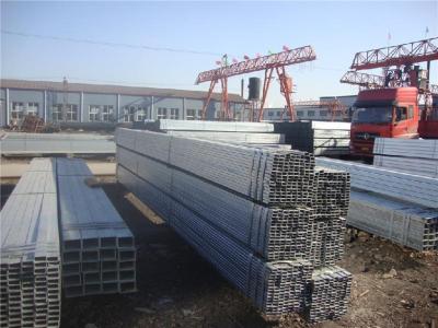 Cina Tubo d'acciaio pre galvanizzato A35 rettangolare ST37 ST35 dell'impianto idraulico di Contruction in vendita