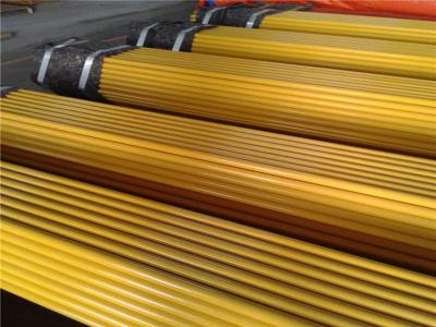 China Plastic Coated Epoxy Anti Corrosion Steel Pipe ST37 ST35 For Waste Residue And Water Transporting for sale