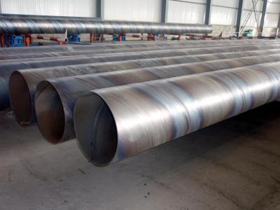 China Thick Wall Spiral Welded Steel Pipe Round , 10