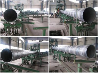 China API5L GR.B Spiral Electronic Resistance Welded Steel Pipe SCH 10 / SCH 5 for sale
