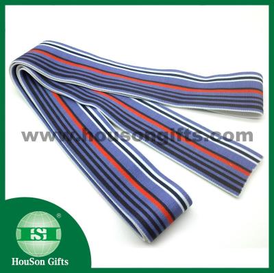 China Customized sublimation printed elastic ribbon custom stripe elastic band for boxer for sale
