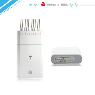 China Multichannel Wireless ECG Machine Portable Ecg Monitor , White for sale