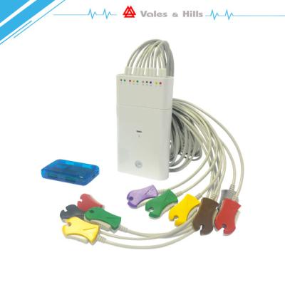 China Simultaneous 12 Channel Wireless Stress Test ECG Based On PC With Bluetooth for sale