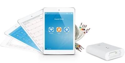 China Bluetooth 12 Channel ECG Machine With Automatic Measurement / Interpretation for sale