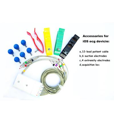 China IOS Application ICV200 Ambulatory Monitoring Device With Bluetooth ECG Machine for sale