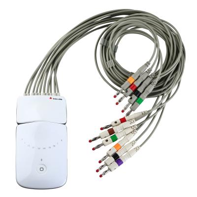 China Diagnostic Ios Ipad 12 Lead Ecg System With Bluetooth Connection Device Icv200s for sale