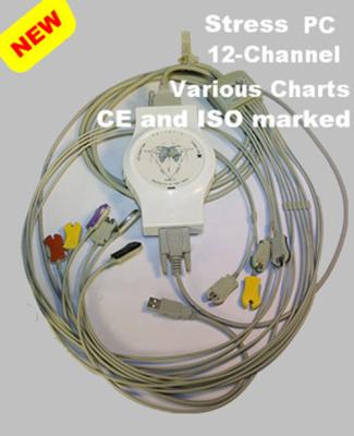 China ECG Monitoring System Computer EKG Device For Heart Monitoring , PC ECG Machine for sale