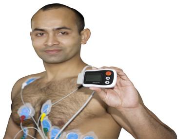 China Hospital Holter ECG With LCD Display FDA Approved Handheld EKG Monitor for sale