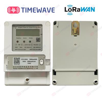 Cina Misura senza fili di energia elettrica di IoT Smart Lorawan di monofase del misuratore di potenza in vendita