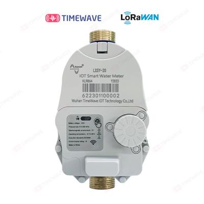 China Water Temperature Monitoring LoRaWAN Water Meter 868/915 MHz With 15mm/20mm/25mm Outer Diameter for sale