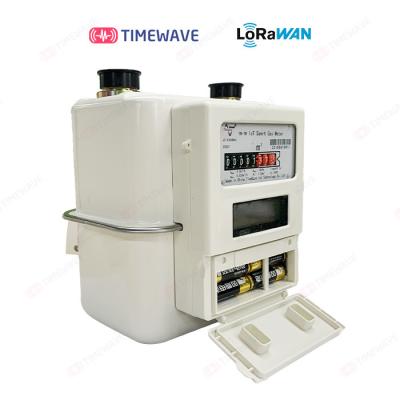 China Voorafbetaalde gasmeter van klasse A/B LoRaWAN met wandmontage en IP68 waterdicht ontwerp Te koop