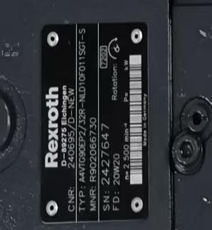 China Rexroth A4VTG Hydraulic Variable Pump Axial Piston Closed Loop Hydrostatic Drive for sale