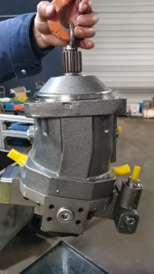 China Slanted Axis A6VM Hydraulic Motor For Heavy Duty Deck Machinery for sale