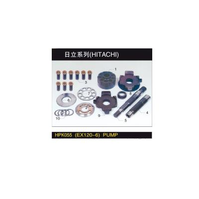 China Precision Engineered Hitachi HPK055/EX120-6 Hydraulic Pump Parts with High-Grade Materials and Performance Guarantee for sale