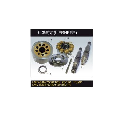 China Liebeherr LMF LMV Hydraulic Pump Parts with Half Year Warranty and Steel Iron Copper Construction for Professional Engineer Solutions for sale