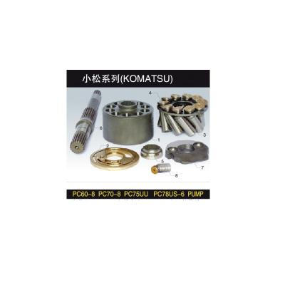 China Komatsu PC60-8 PC70-8 PC75UU Hydraulic Pump Parts with Factory Price Half Year Warranty and Professional Engineer Solution for sale