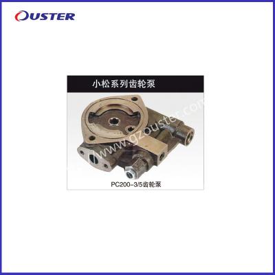 China PC200-3/5 Komatsu Hydraulic Gear Pump with Half Year Warranty and Steel Iron Copper Construction for sale