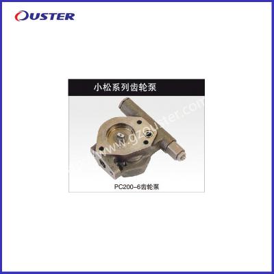 China PC200-6 Komatsu Hydraulic Gear Pump with Steel Iron and Copper Construction for High Efficiency and Half Year Warranty for sale