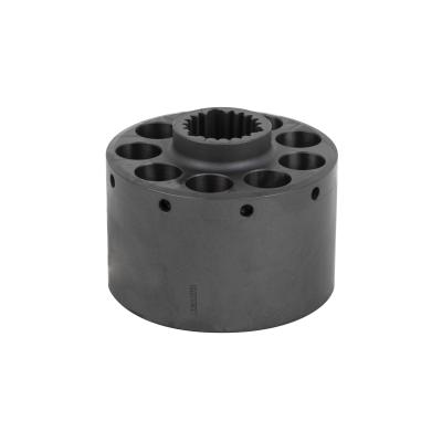 China Precision Engineered Steel Iron and Copper Cylinder Block for Yuken Hydraulic Pump Parts with Half Year Warranty for sale