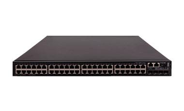 中国 企業48ギガビットPoeスイッチ4 * 10G SFPのアップリンクH3C S5560S-52S-PWR-EI 販売のため