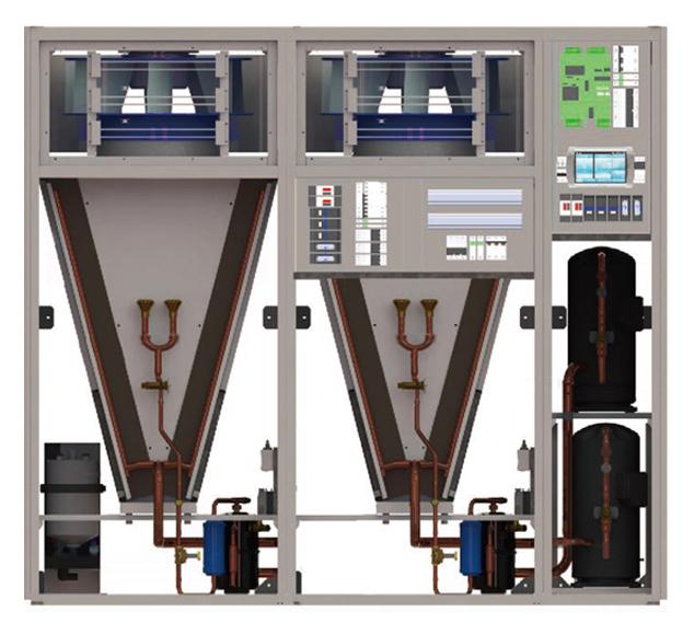 Single Phase 6.4kW Precision Air Conditioning DX Units For Small Data Center And It Equipment Room 2