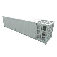 China Prefabricated Container Data Center with 1100kg Static Payload Hot Air Containment and Intelligent Monitoring for sale