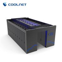 China Modular Data Center with InRow Air Conditioner and 2.0mm Cold Rolled Steel for 1100kg Static Payload for sale