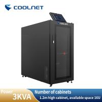 China 65U Type Sealed Micro Data Center With Power Distribution Units and DC Inverter Cooling System for sale