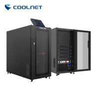 China Micro Data Center Integrated Cabinet with Modular Cooling System IP5X Fully Enclosed and 30U Available Space for sale