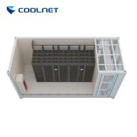 China Mobile Containerized Data Center with 16 Racks 1100kg Static Payload and Cold Rolled Steel Construction for sale