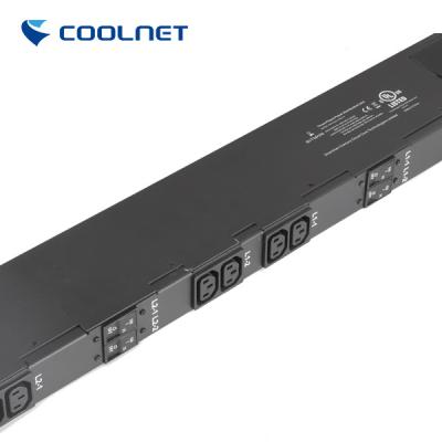 중국 알루미늄 외피 PDU 배전기 사용자 지정 색상 48 BIT 출력 판매용