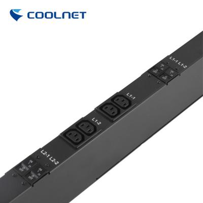 중국 알루미늄 외피 PDU 배전기 사용자 지정 색상 48 BIT 출력 판매용