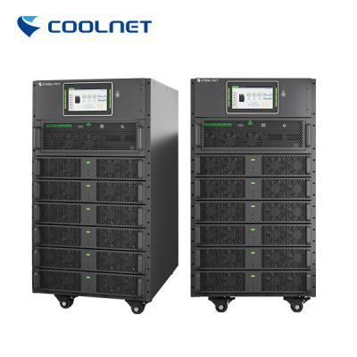 중국 효율성 LED 디스플레이 이중 변환 UPS 20-180kva 용량 50Hz/60Hz 전압 조절기 판매용