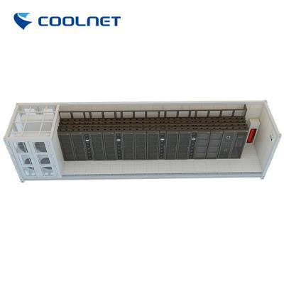 China Sliding / Manual Doors Optional 2.0mm Cold Rolled Steel Modular Container Mobile Data Center Solution for sale