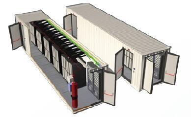 Intelligent Portable Scalable Containerized Data Center Customization