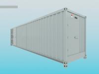 China Prefabricated Container Data Center with In Row Precision Air Conditioner, 1100kg Static Payload, and Cold Rolled Steel Construction for sale